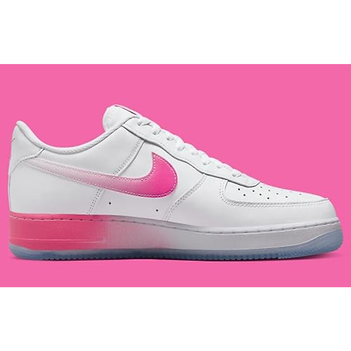 Nike Men's Air Force 1 07 PRM White/Lotus Pink-Yellow Gold (FD0778 100) - 11