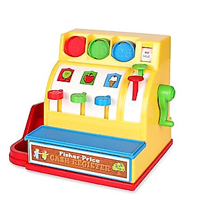 Fisher-Price Classics - Retro Cash Register - Great Pre-School Gift for Girls and Boys, Kids and Toddlers, birthday gift, Christmas, holiday, Ages 2+