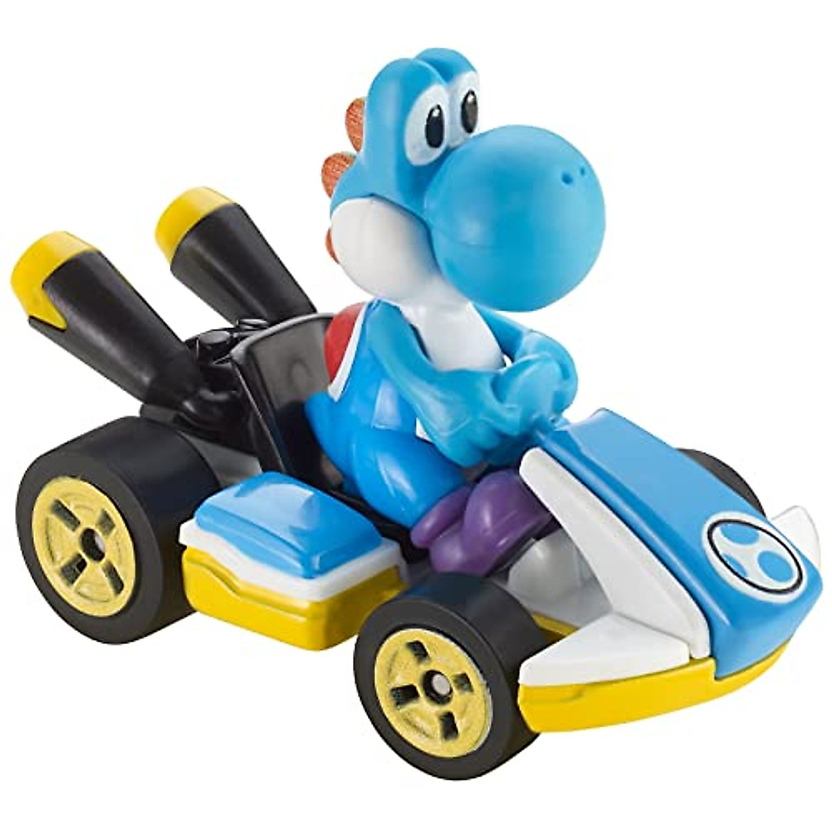 Hot Wheels Mario Kart Vehicle 4-Pack, Set of 4 Fan-Favorite Characters Includes 1 Exclusive Model, Collectible Gift for Kids & Fans Ages 3 Years Old & Up