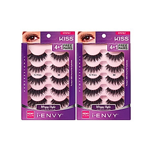 i-ENVY So Wispy Multi Pack Natural WIspy Made of Natural Hair 5 Pair
