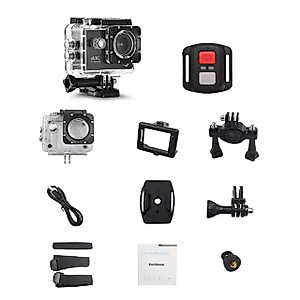 4k 1080p Sports Action Camera Motorcycle Helmet Bicycle Underwater Camera for Phone Slow Motion Diving Cycling