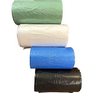 TWPACK 13-16 Gallon Capacity Trash Bag Can Liner (200 Bags Per Case MEGA VALUE), 100% Made in the USA (Black)