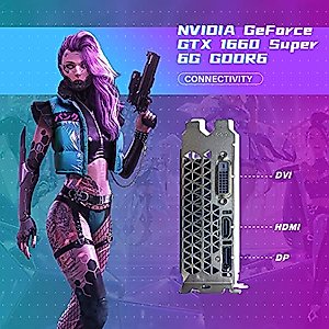 Dell Gaming PC Desktop Computer - Intel Quad I5-7500 up to 3.8GHz, GeForce GTX 1660 Super 6G, 16GB DDR4 Memory, 256G SSD + 3TB, RGB Keyboard & Mouse, WiFi & Bluetooth 5.0, Win 10 Pro (Renewed)