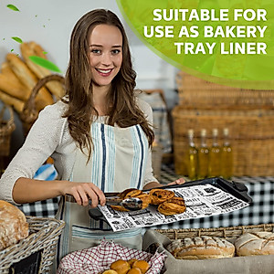 Wax Paper Sheets Deli Newsprint Food Basket Liners Sandwich Wrapping Paper Grease Resistant Waterproof Wrapping Tissue Hamburger Picnic Paper for Baking Kitchen 8.3 x 9.8 Inch(150 Pcs)