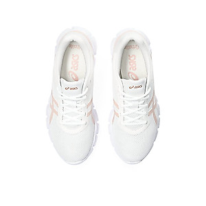 ASICS Women's Gel-Quantum Lyte II Sportstyle Shoes, 10, White/Maple Sugar