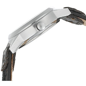 Timex Women's T41181 Expedition Field Mini Black/Brown Nylon/Leather Strap Watch