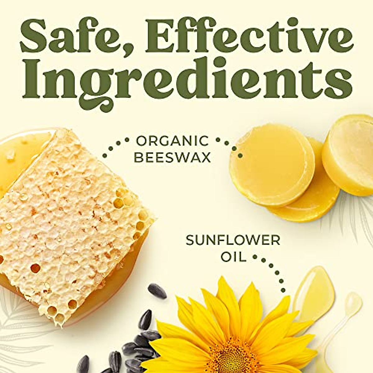 USDA Organic Lip Balm 6-Pack by Earth's Daughter - Fruit Flavors, Beeswax, Coconut Oil, Vitamin E - Best Lip Repair Chapstick for Dry Cracked Lips - Moisturizing Lip Care For Kids And Adults