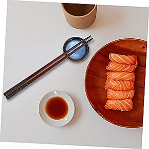 BESTOYARD 6pcs Ingot chopstick rest japanese table ceramic chopsticks holders ceramic chopsticks rest sushi stick holder tablescape decor practical spoons rests ceramics household spoon rest