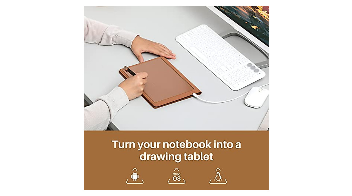 HUION Note 2-in-1 Digital Notebook & Drawing Tablet for Notes & Art
