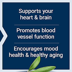 Life Extension Super Omega-3 EPA/DHA Fish Oil, Sesame Lignans & Olive Extract – Heart Health, Brain Health, Inflammation Health Support, Gluten-Free, Enteric-Coated, Non-GMO, 120 Softgels