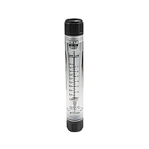 Othmro 0.2-2GPM Organic Glass Panel Type Water Flow Meter LZT-15G 1pcs