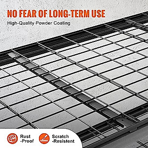 VEVOR Storage Shelving Unit, 5-Tier Adjustable Storage Shelves, 48" L x 24" W x 72" H Heavy Duty Garage Storage Shelves, Metal Shelves for Kitchen Pantry Basement Bathroom Laundry