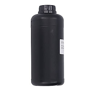 3D Printer Resin, Good Hydrophilicity High Toughness 3D Resin Washable Fast Curing Speed for LCD DLP(Grey)