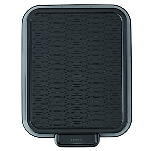 Copco Coffee Cab Rolling Countertop Small Appliance Stand - 2555-0217,Black