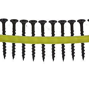 Quik Drive DWC158PS Drywall Screws 1 5/8-Inch Bugle Head, Sharp Point with Gray Phosphate Coating
