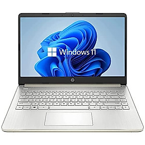 HP 2022 14" Touchscreen Laptop, Windows 11, AMD 3020e Processor, 4GB RAM, 64GB SSD, HDMI, Sparkling Silver (Renewed)