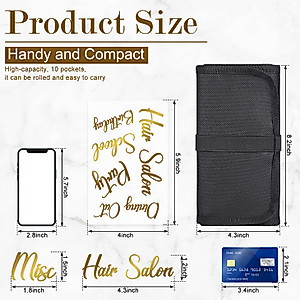 Money Wallet, Money Organizer for Cash with 10 Zippered Pocket, Large Capacity Money Pouch, Money Bag, Unisex Budget Wallet,Cash Bag with 60 Sticker Labels, Money Holder for Budgeting,Receipt and Tips