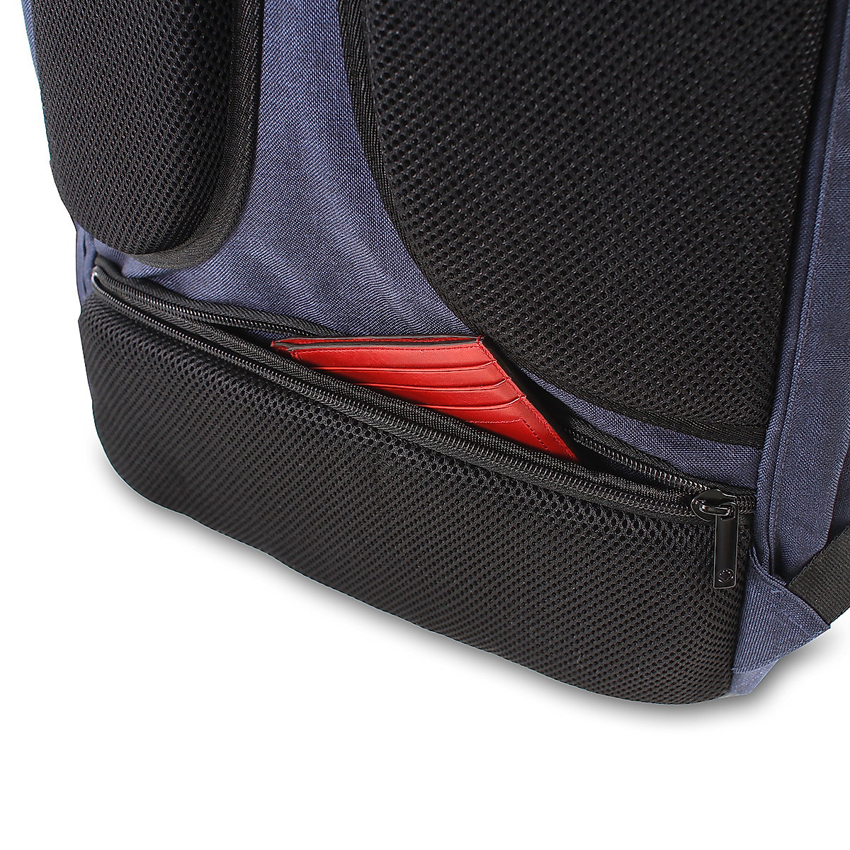 J World New York Novel Laptop Backpack, Navy, One Size