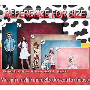 Yriujul 84x60inch Red Dog Paw Birthday Backdrop for Boy Girls Party Decorations Photography Background Photo Banner Booth Props