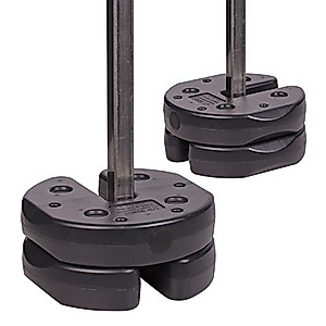 US Weight Tailgater Canopy Weights with No-Pinch Design for Easy, Safe Installation, and Removal to Secure Tents, Canopies, and Umbrellas at Outdoor Events