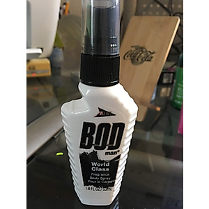 Bod Man WORLD CLASS By Parfums De Coeur Fragrance Body Spray 1.8 Oz For Men