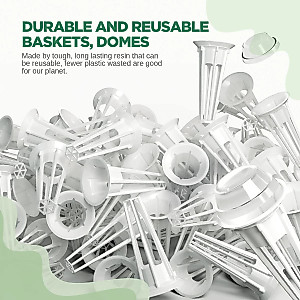 LetPot 172 Pcs Seed Pod Kits, Hydroponics Growing Sponges, Grow Anything Kit Pod for Hydroponic with 60 Sponges, 2 Nutrients, 25 Baskets, 60 Stickers, 25 Germination Domes