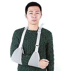 01 Easy To Wear Surgery Recovery Tool, Forearm Sling, Comfortable Soft Man Woman for Left Arm Right Arm