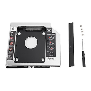 5 Hole to 2 Hard Drive Tray. HDD SSD Enclosure for Laptop