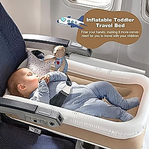 Toddler Airplane Bed Toddler Travel Bed - Airplane Bed Airplane Seat Extender Toddler Bed Belt Toddler Travel Bed for Train Airplane Car #2