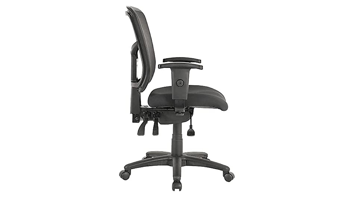 Lorell Ergomesh Office Chair | Adjustable Support & Mesh Comfort