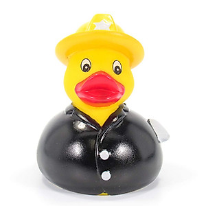 Fireman/Firefighter Rubber Duck by Yarto