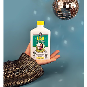 Lola From Rio - Liso, Leve and Solto - Shampoo Anti-Frizz, Clenses, Strengthens, Boost Growth, Moisturizes, and Adds Shine to Straight Hair 8.45 Fl Oz