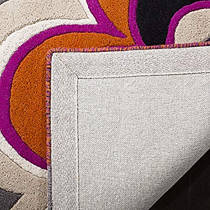 SAFAVIEH Soho Collection 2' x 3' Multi SOH752A Handmade Premium Wool Accent Rug