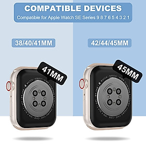 XYF Compatible for Crystal Clear Apple Watch Bands, 45mm 44mm 42mm 41mm 40mm 38mm Bumper Case Men Women Jelly Sport Case Band for iWatch Ultra 2/1 Series 9 8 7 SE/6 5 4 3 2 1 (Clear, 38/40/41mm)