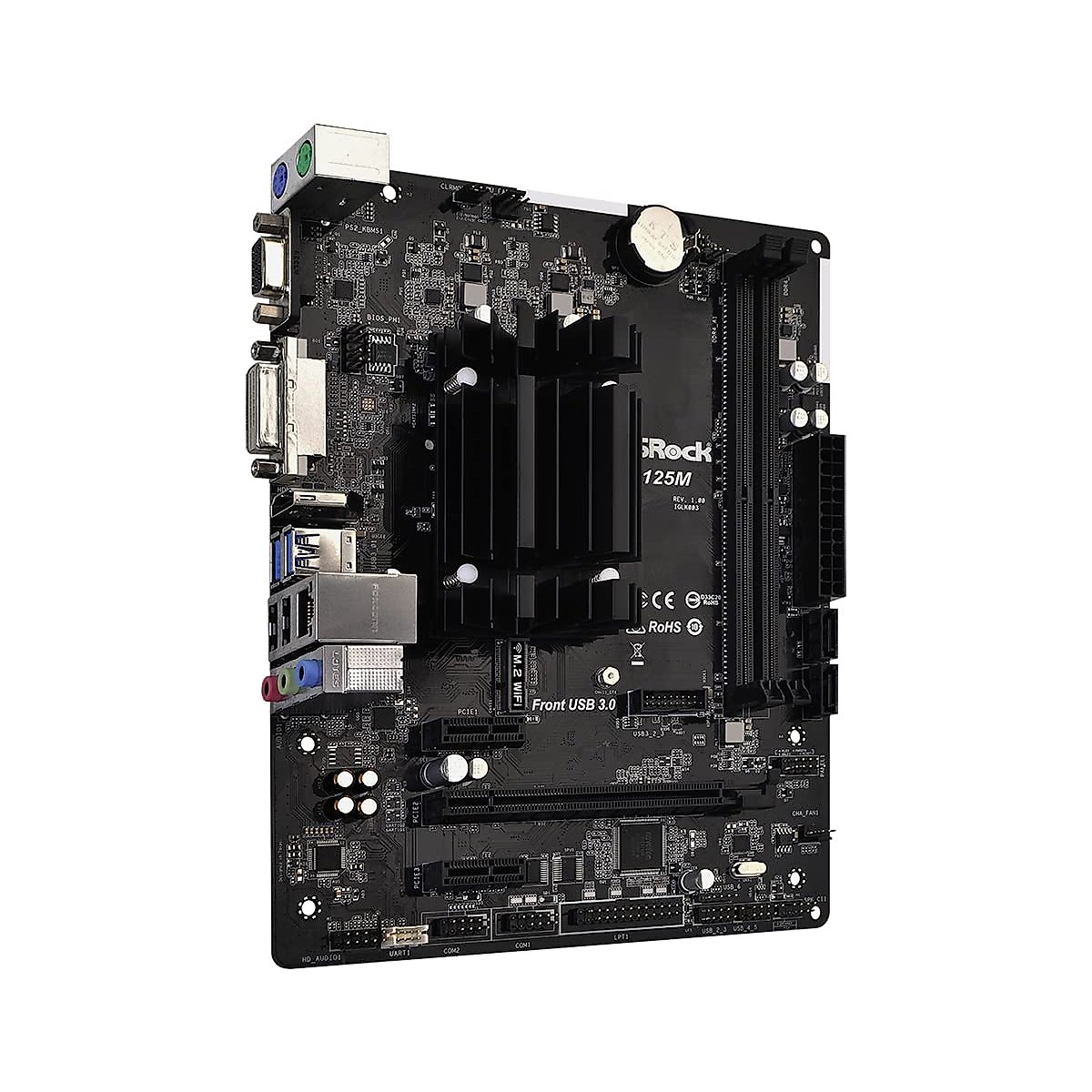 ASRock J4125M Intel® Quad-Core Processor J4125 (Up to 2.7 GHz) Motherboard