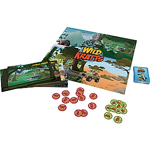 Goliath Wild Kratts Habitat Memory Game - Classic Memory Gameplay with Creative Storytelling - Learn Animal Facts While You Play, Ages 5 and Up, 2-4 Players
