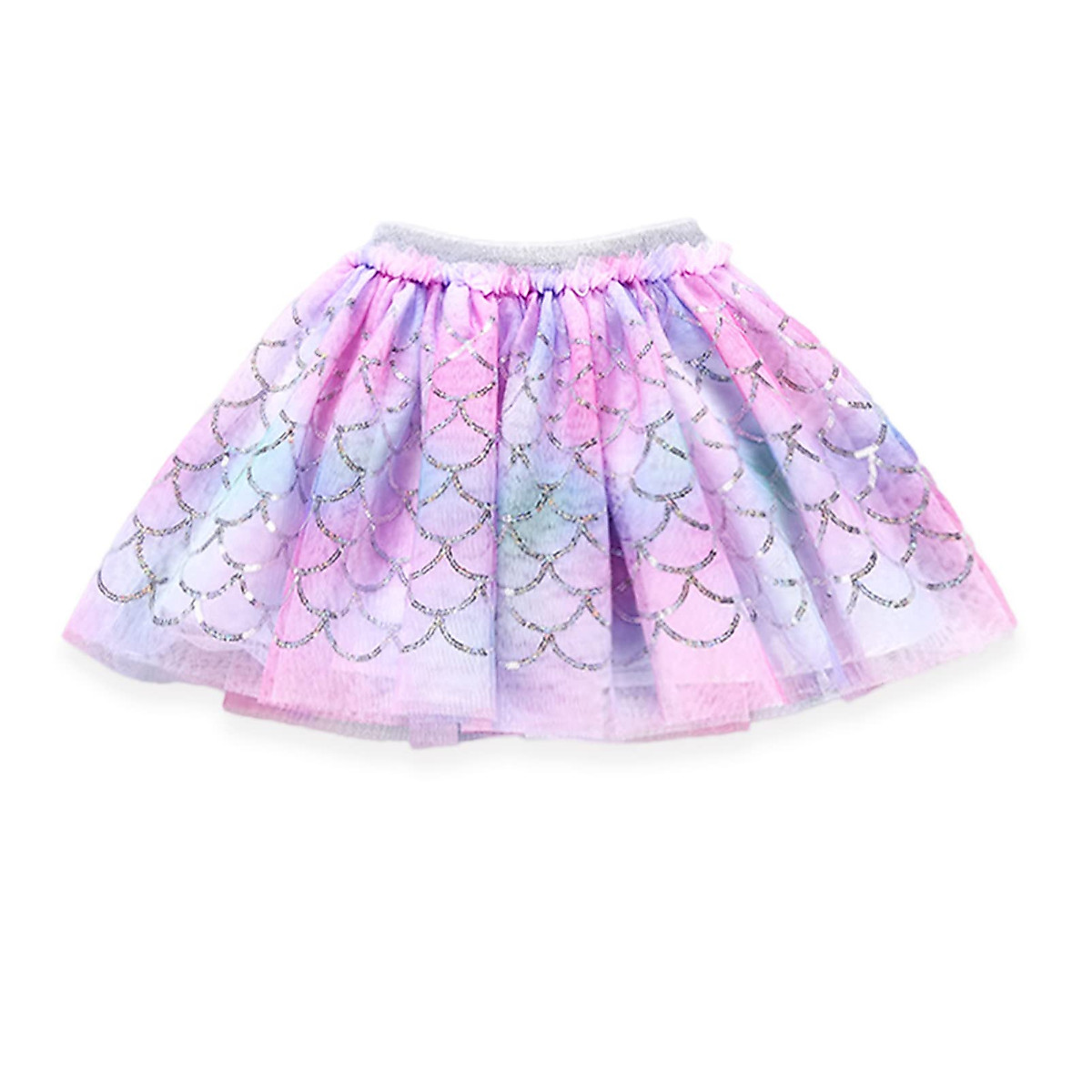 YOHA Baby Girls Birthday Tutu Dress Mermaid Tutus Soft Pom Tutu Dress for Toddler Girls(Mermaid,120)