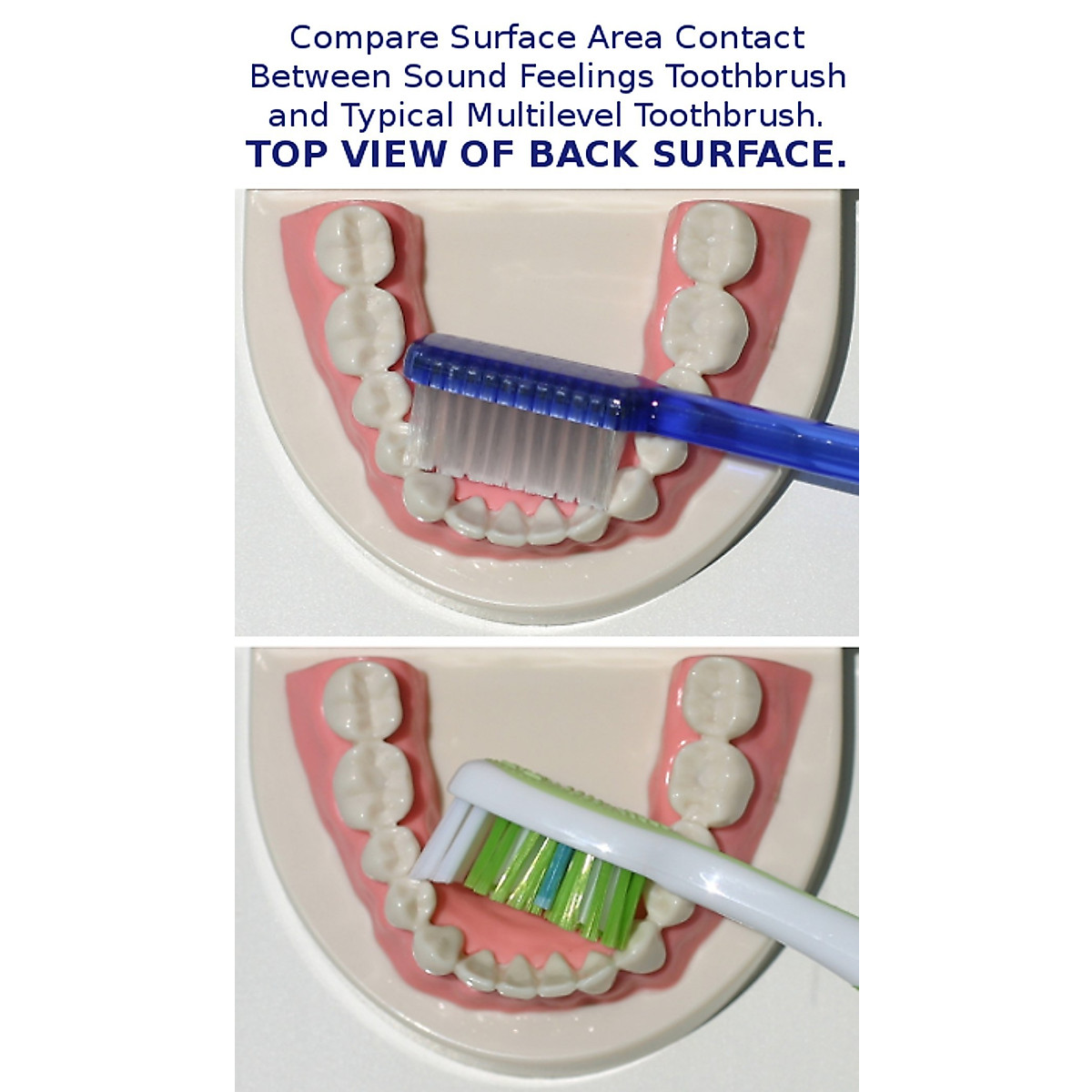 Sound Feelings Toothbrush - Basic, Extra Soft, 4-Pack, Adult - Periodontal, Exfoliation