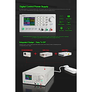 RD RD6006W 60V 6A DC DC Step Down Power Supply Whole Set not Assembled (RD6006W+S400 case+ 400W PSU)
