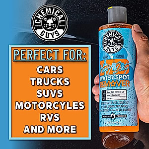 Chemical Guys SPI10816 Heavy Duty Water Spot Remover, Safe for Cars, Trucks, Motorcycles, RVs & More, 16 fl oz