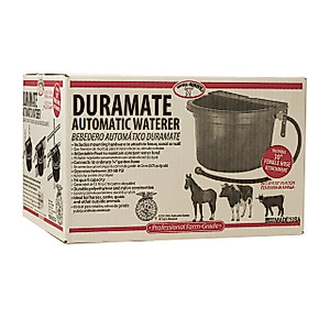 Little Giant® Automatic Animal Waterer | Float Controlled Automatic Waterer for Livestock | Heavy Duty and Durable | Made in USA | 4 Gallon | Blue