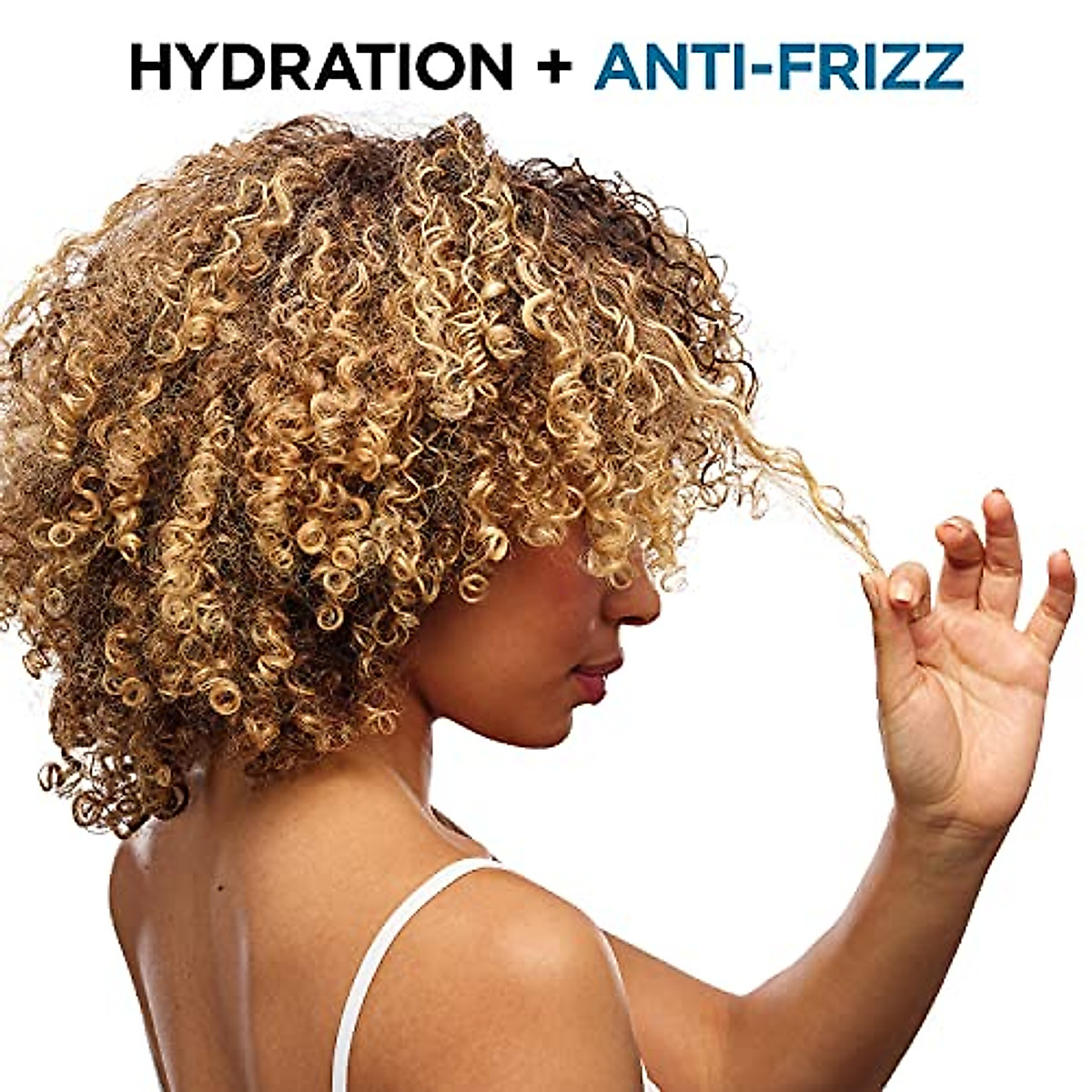 L'Oreal Paris EverCurl Sulfate Free Shampoo for Curly Hair, Lightweight, Anti-Frizz Hydration, Gentle on Curls, with Coconut Oil, 2 Count (8.5 Fl; Oz each) (Packaging May Vary)