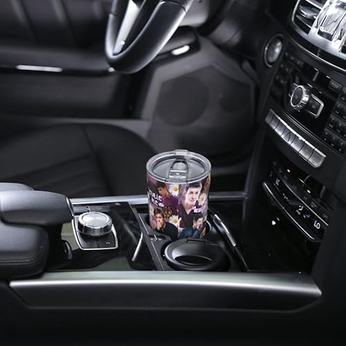 OAEWRE Nick Actors Robinson Stainless Steel Mug Insulated Tumbler Coffee Mugs with Lids and Straw Double Wall Vacuum Cup 20oz