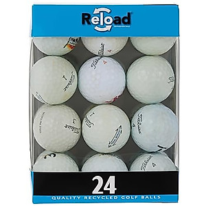 Reload Recycled Golf Balls (24-Pack) of Titleist Golf Balls