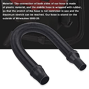 MWEDP 14-37-0160 Vac Hose Replace older 0880-20 Compatible with Milwaukee 0880-20 18V Wet/Dry Vaccum Cleaner (Note: Outside storage)