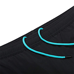 Chubbies Mens Athletic Shorts, The Secret Agents, Gym Shorts Compression Shorts Mens for Running, Workout Mens Sport Shorts, 7" Inseam, Small Black