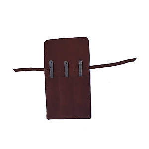 Viking Traders Hand-Forged Blacksmith Medieval Dining Hall Eating/Feasting Utensils set of 3 Piece Functional Fork Knife and Spoon Medieval Eating Set, with genuine leather pouch for easy carrying.