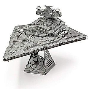 Fascinations Metal Earth ICONX Star Wars Imperial Star Destroyer 6 Inch Model 3D Metal Model Kit