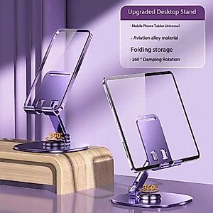 Tablet and Phone Holder Mount Tablet Holder for Table and Desk Compatible with Samsung Galaxy Tab A S Series All 7-10 inches Tablet (All Tablet tand Phones)