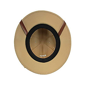 Nicky Bigs Novelties Adult Foam British Pith Helmet - Jungle Safari Zoo Keeper Sun Hats - Explorer Guide Helmets - Halloween Costume Accessory, Khaki, One Size